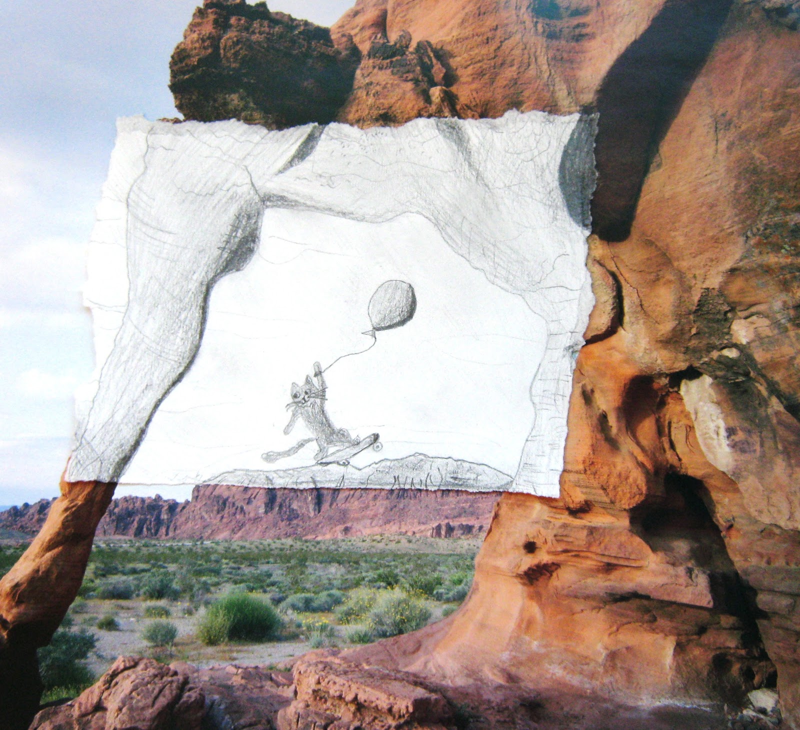 Masterpiece artwork from Ben Heine – Keep it Relax