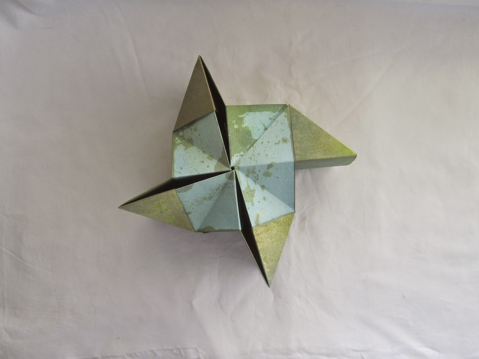 UnBound: A Paper Art Blog: Modified Blizzard Fold Pinwheel Structure
