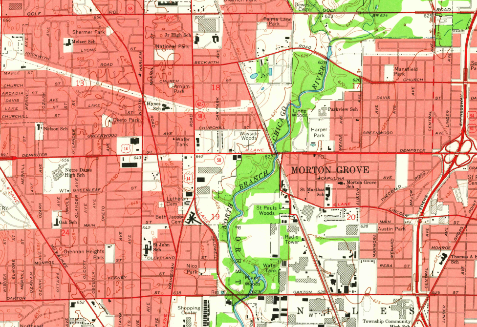 Along the Gradyent: Morton Grove Mapped Through Time
