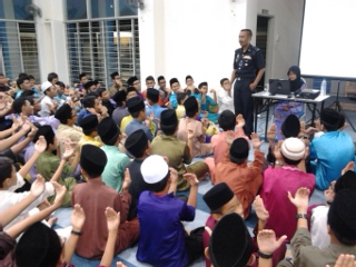 SM Sains Banting, Jugra: Ceramah Cegah Jenayah dan Buli