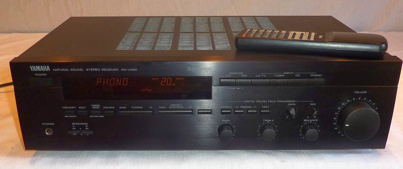 Yamaha RX-V480 - AV Receiver | AudioBaza