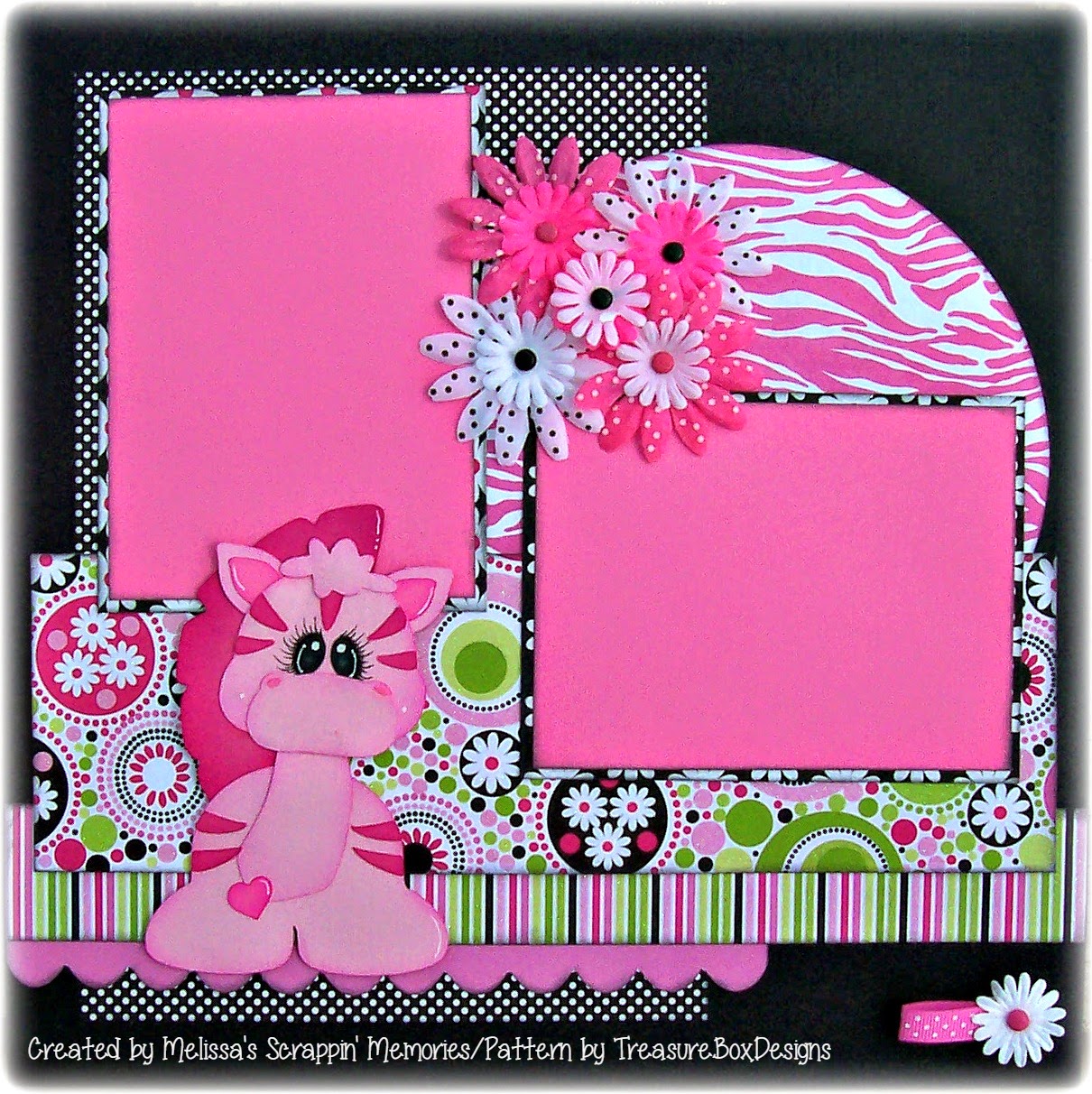 TREASURE BOX DESIGNS: Single page layout