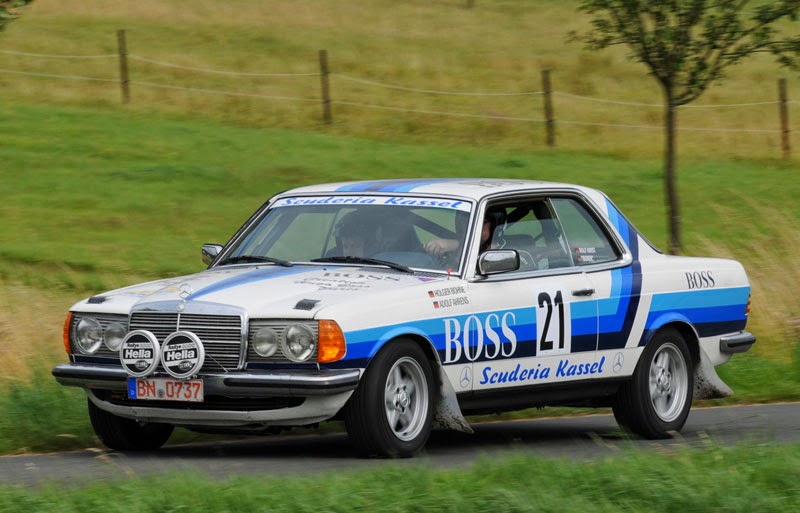 El rincón de Titoju: Mercedes 280CE escuderia Kassel, rally Montecarlo