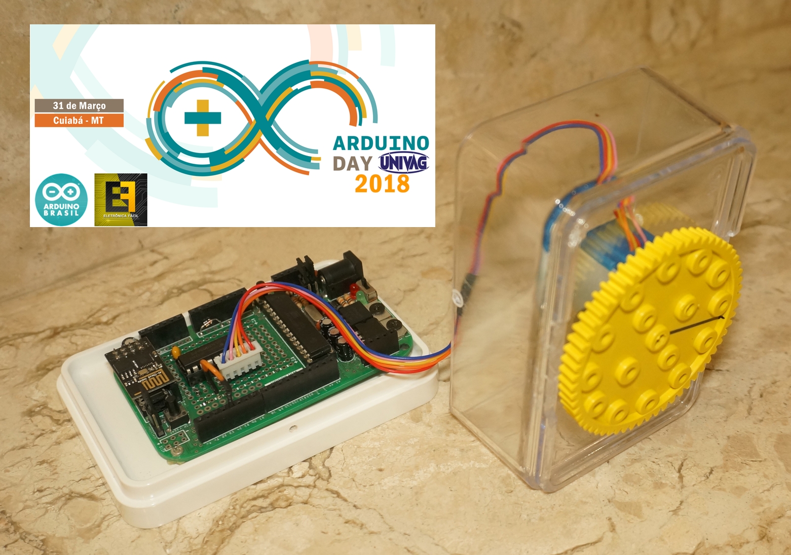 Arduino Day Univag 2018: IOT - Comunicação entre máquinas - MaxBlitz-br