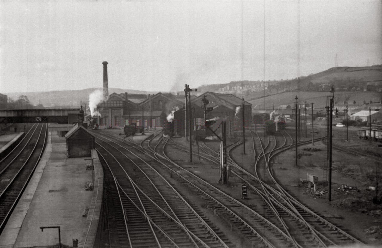 Steam Memories: Manningham Railway sheds Bradford