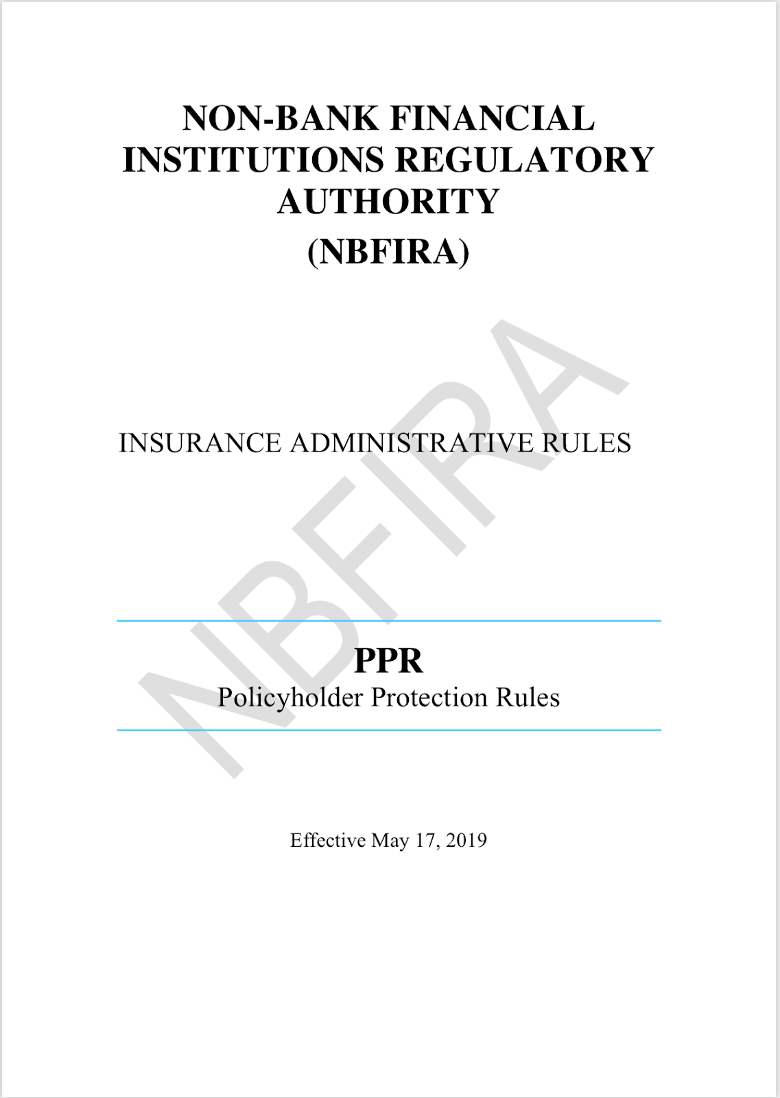 Consumer Watchdog: Radio show notes (NBFIRA Policyholder Protection ...