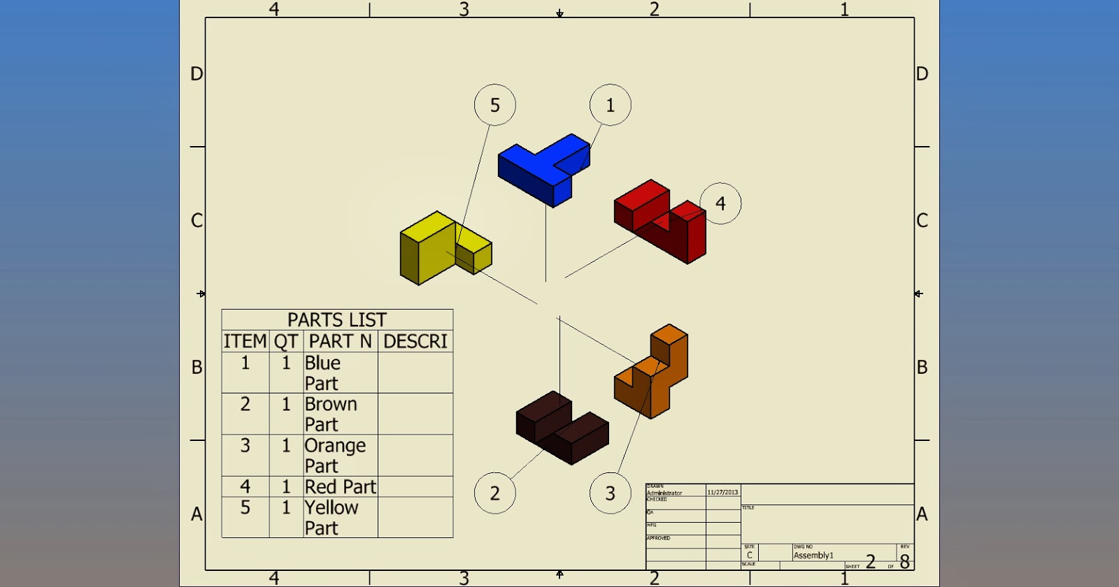 Grant Donahue's Engineering Portfolio : IED Project 2: Puzzle Cube