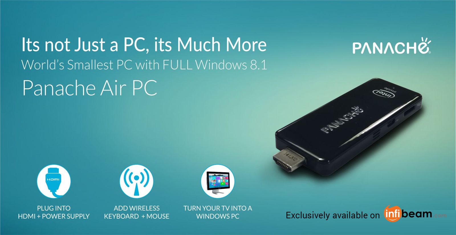 Intel Air PC by Panache, 32GB At Rs.8,269 - Grab Exclusive World