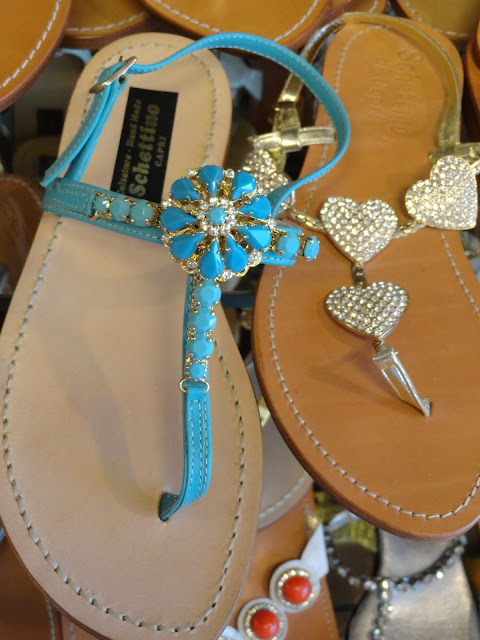 Buying Sandals In Capri - Corinna B's World