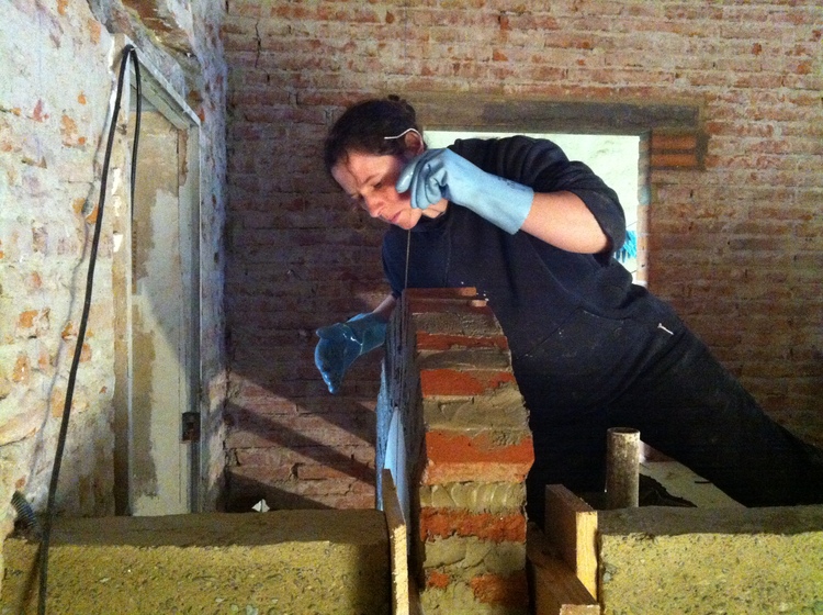 Au bled...: Et un arc rampant, un