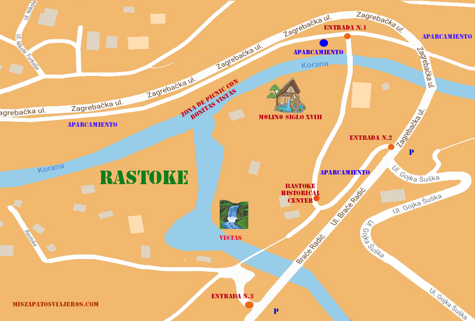 Rastoke, el pueblo entre cascadas