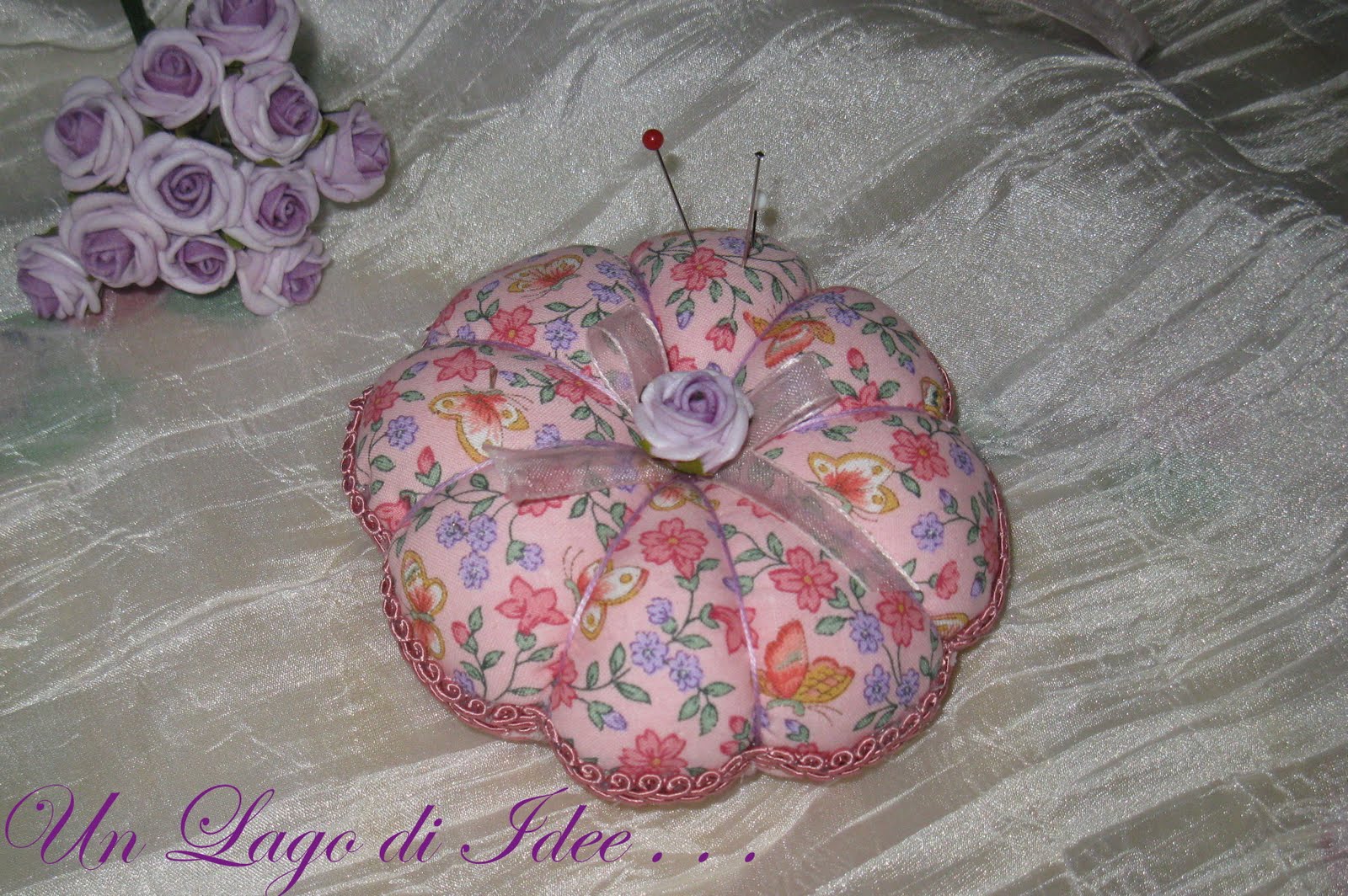 Lo Chalet delle Fate: Il Puntaspilli.....come un fiore......