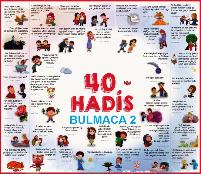 DinDersiOyun.com: 40-Hadis-Bulmaca 2 (İnteraktif Pdf)