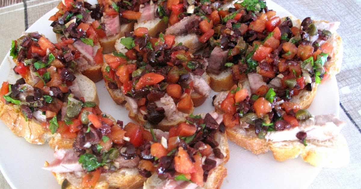 TAPA DE ATÚN CON SALSA DE OLIVAS - LOS DOMINGOS COCINO YO