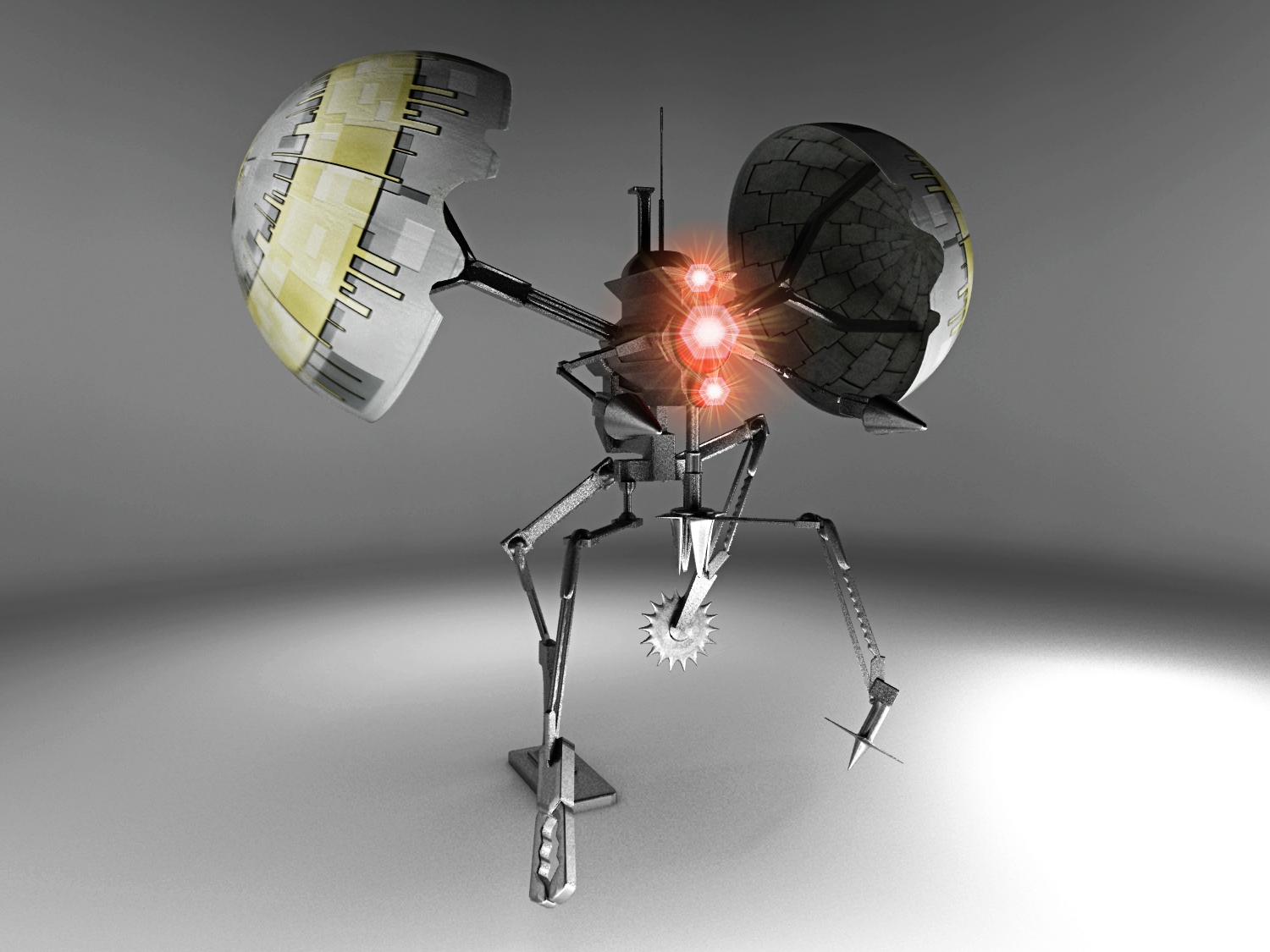 3ds max & star wars blog: Buzz Droid