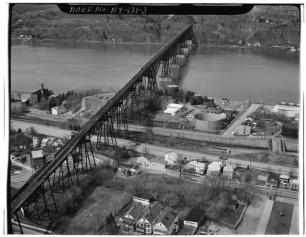 Industrial History: Walkway/Poughkeepsie 1888 RR Bridge over the Hudson ...