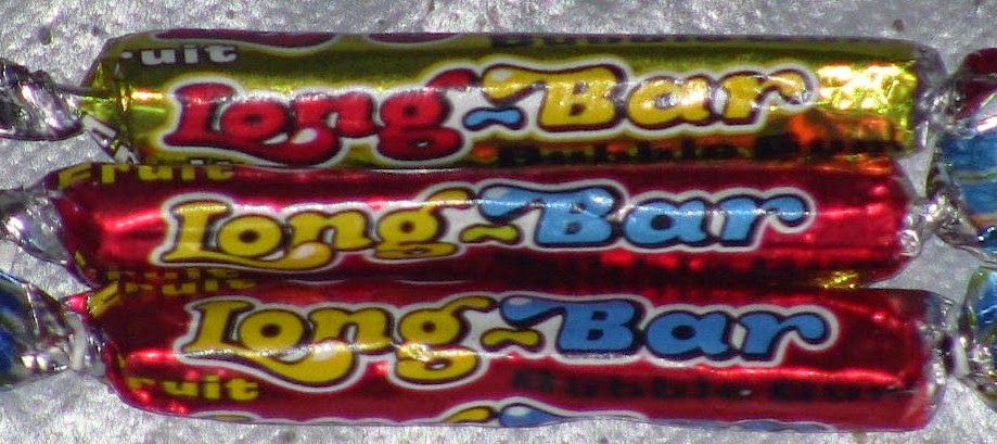 Permen Karet Long Bar Bubble Gum Fruit 4,8 Grams - Komposisi Produk