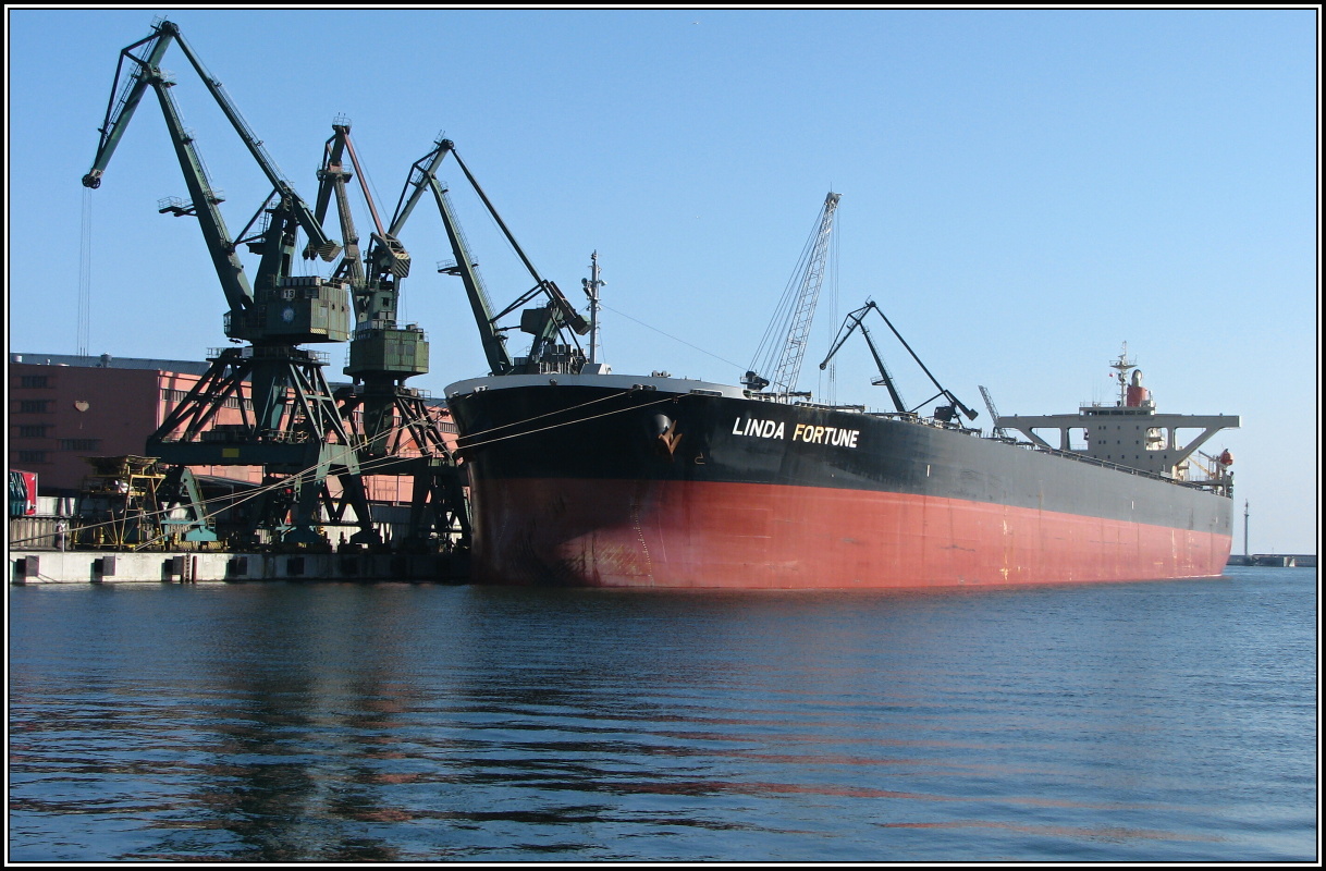 Moja Gdynia: MV "Linda Fortune" zawinął do Gdyni