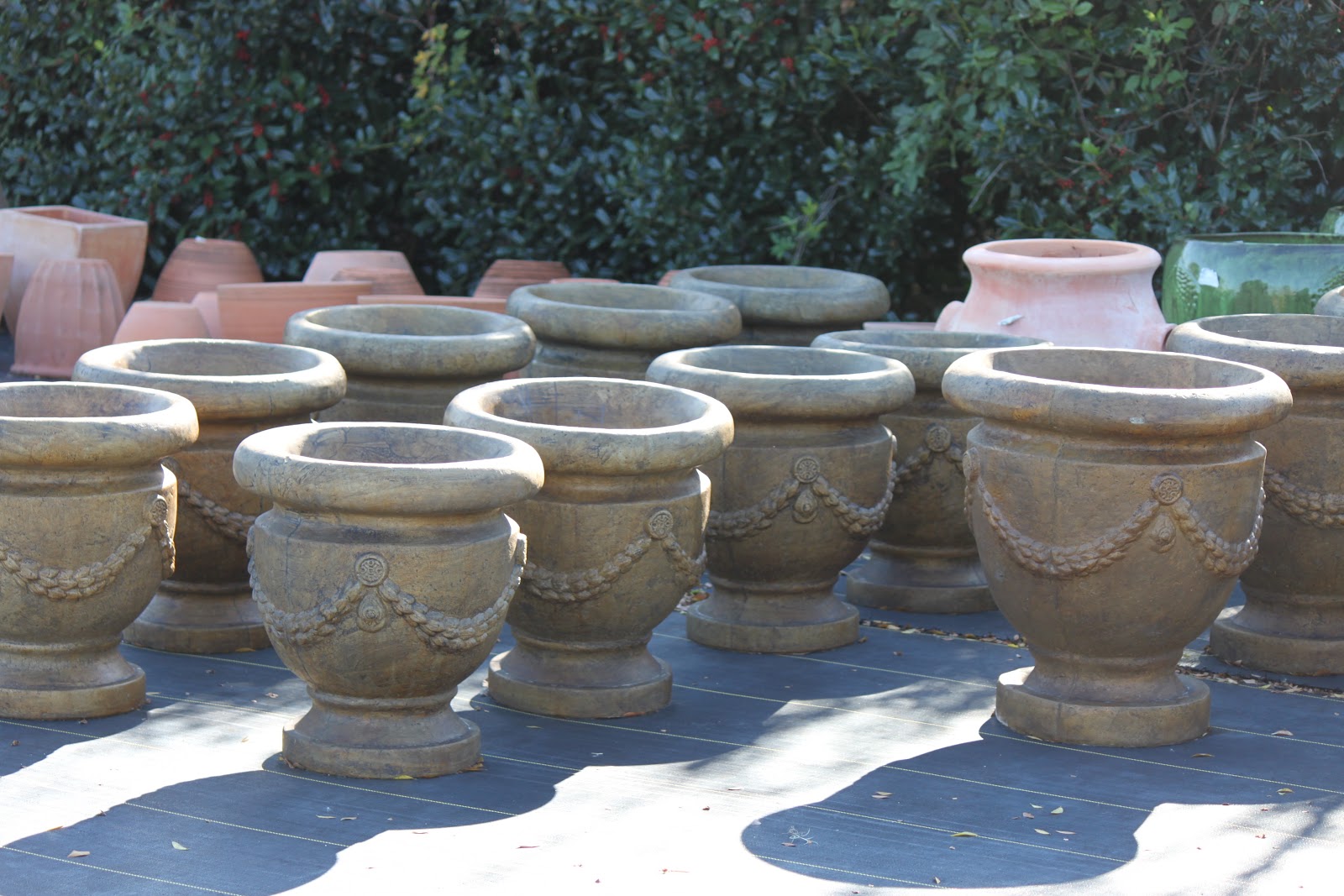 Savannah's Secret Gardens: Pottery and Statues