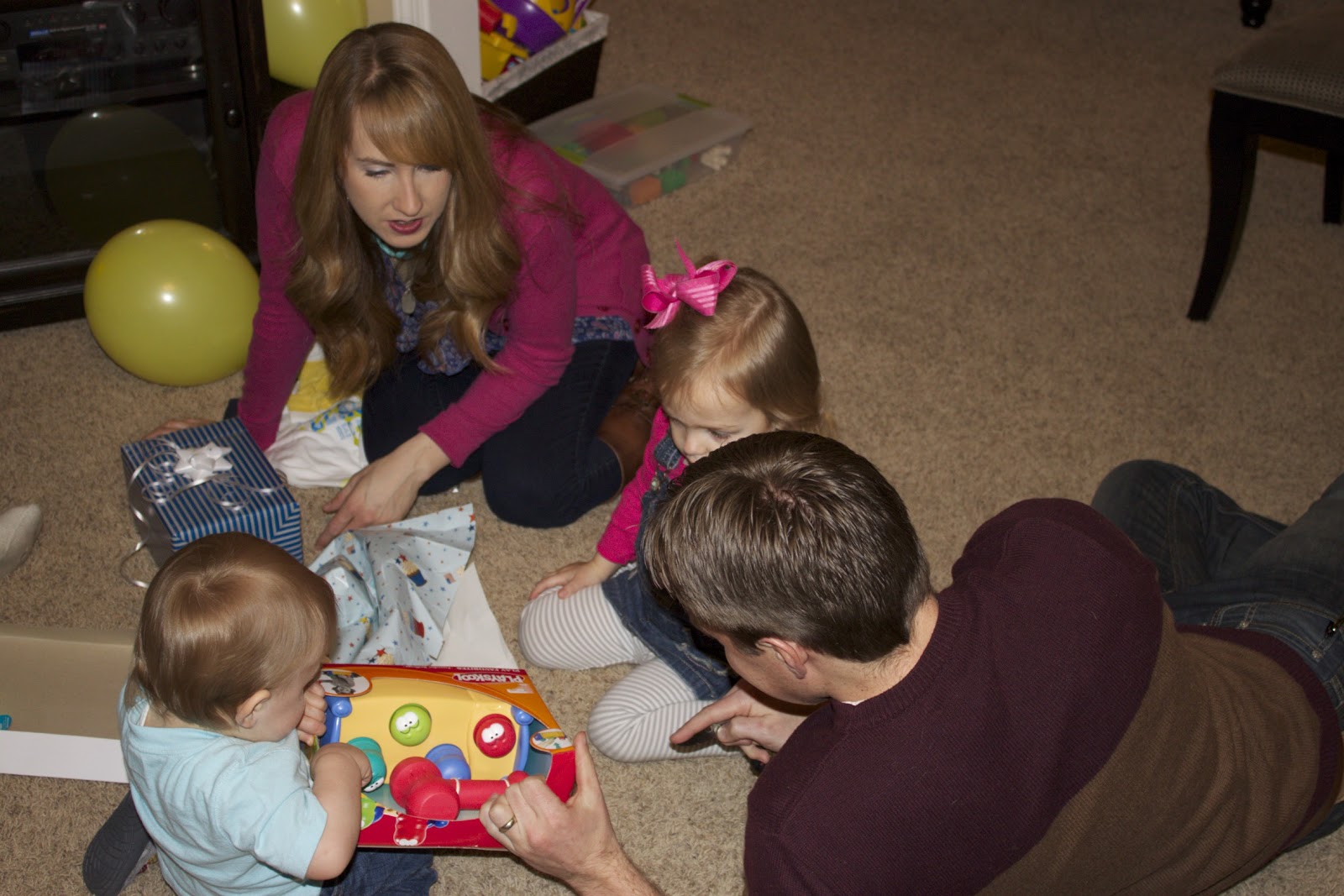 The Stucky Family: Logan's 1st Birthday Party