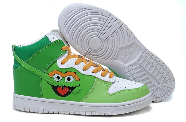 Oscar the Grouch Nikes | Oscar the Grouch Nike Shoes | Oscar the Grouch ...