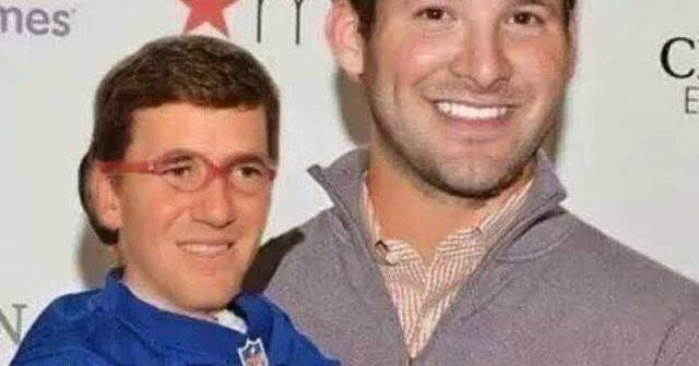 22 Meme Internet: father (tony romo) and son (Eli Manning). # ...
