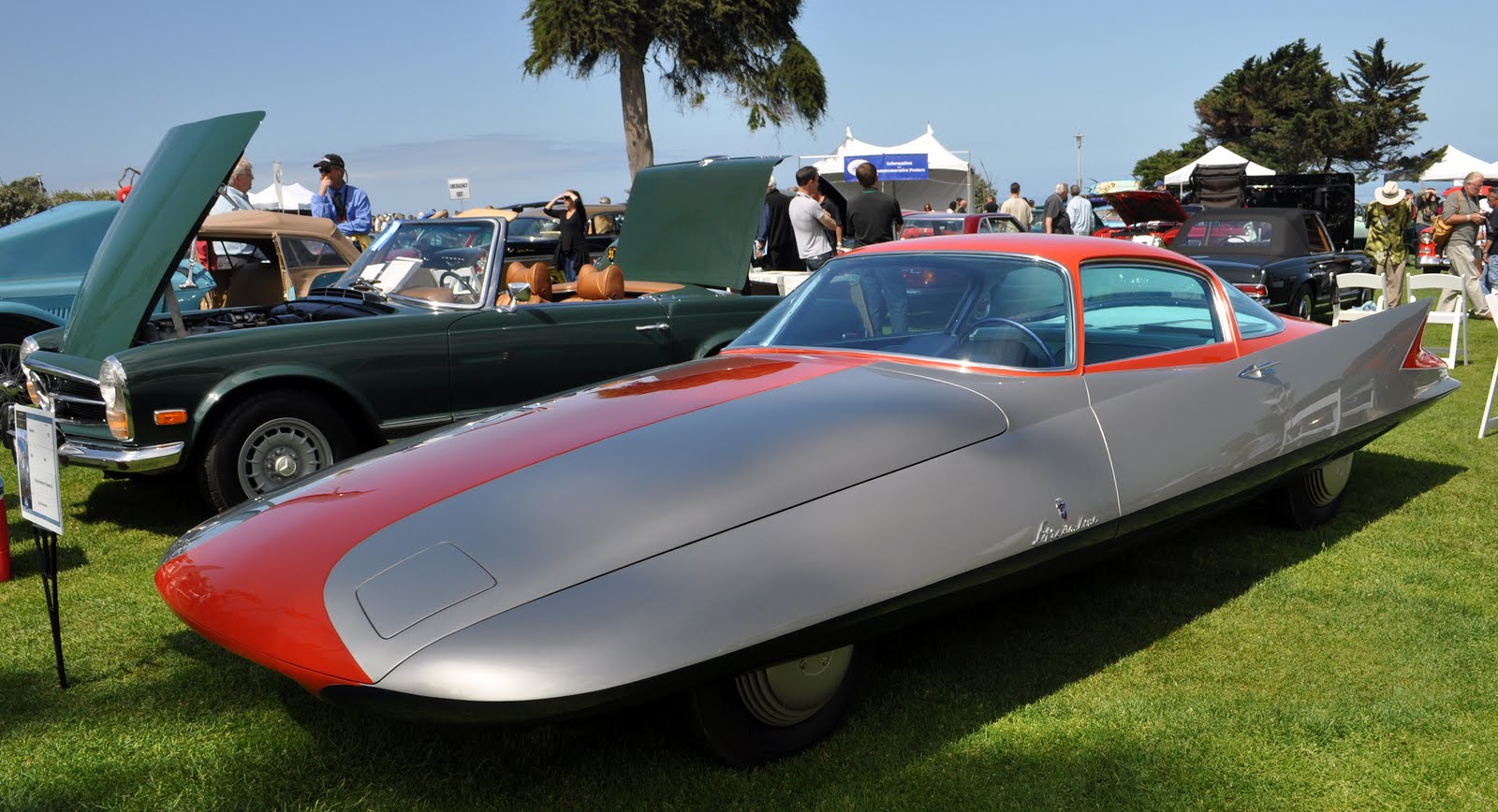 Just A Car Guy: 1955 Streamline Ghia X, noted as one of the top 10 most ...