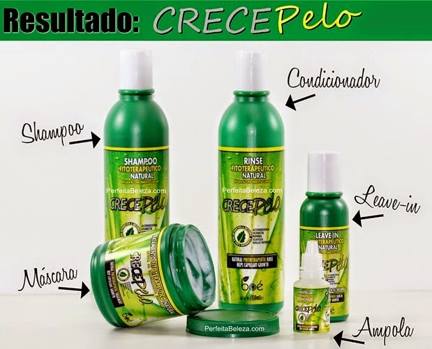 Arrazou!: LINHA DE TRATAMENTO CRESCE PELO
