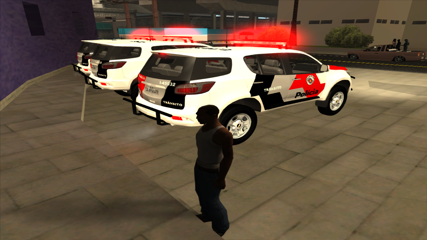 Equipe Tático PMBA: trailblazer 2017 PMESP