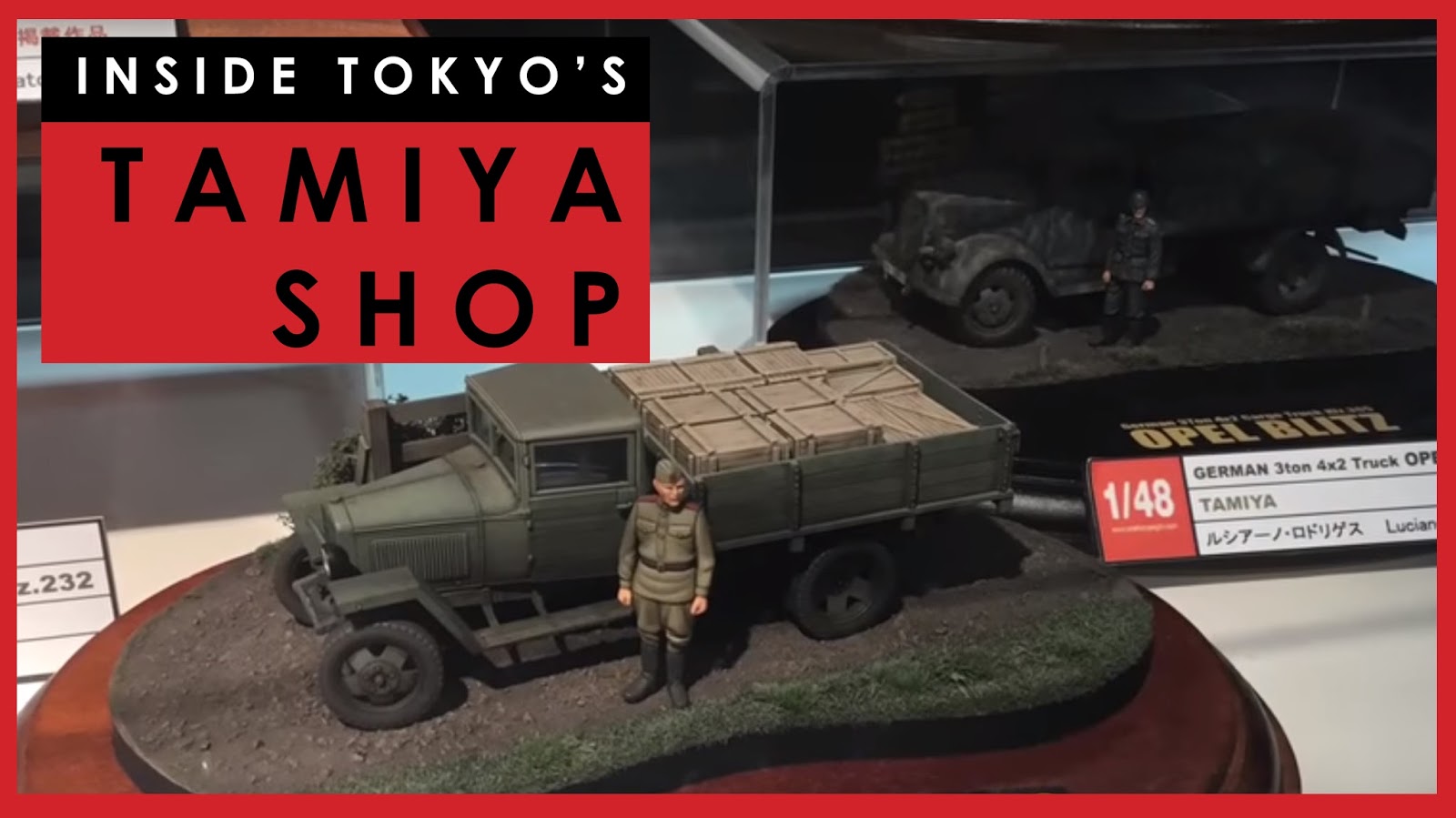 Dave's Model Workshop: Video: Inside the Tamiya Plamodel Factory store ...