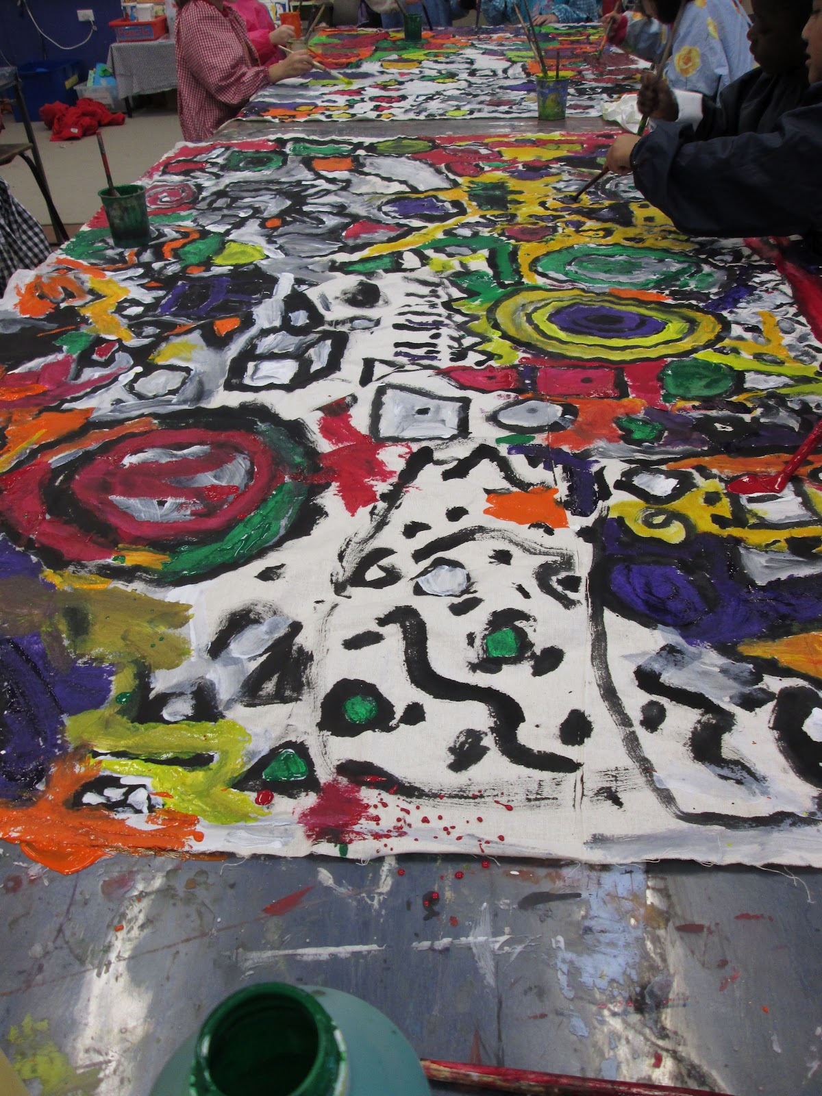 Colouring outside the lines (inside Ms D's artroom): Collaborative ...