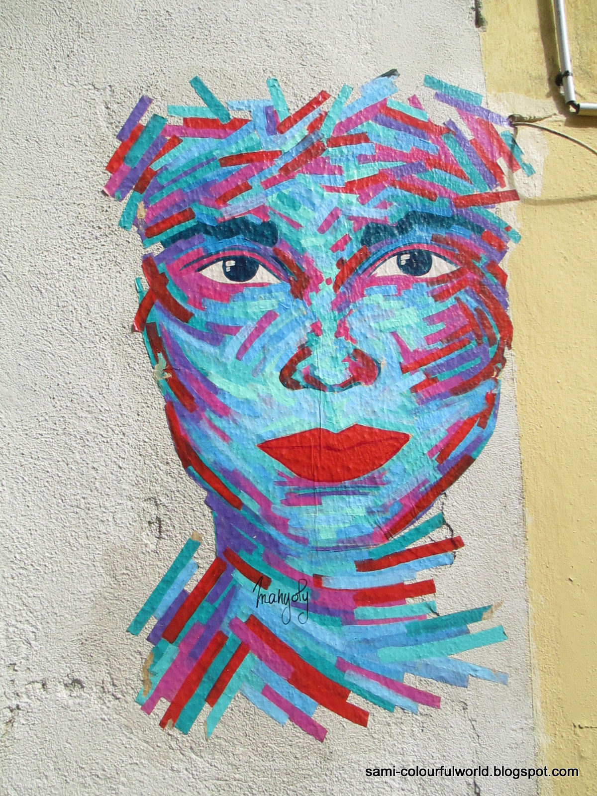 COLOURFULWORLD: Monday Mural - Faces