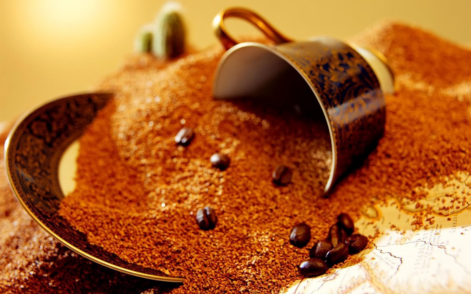 Fresh Grounded Coffee HD Wallpaper ~ The Wallpaper Database