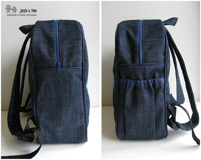 My Handmade Home: Shark Toddler Backpack