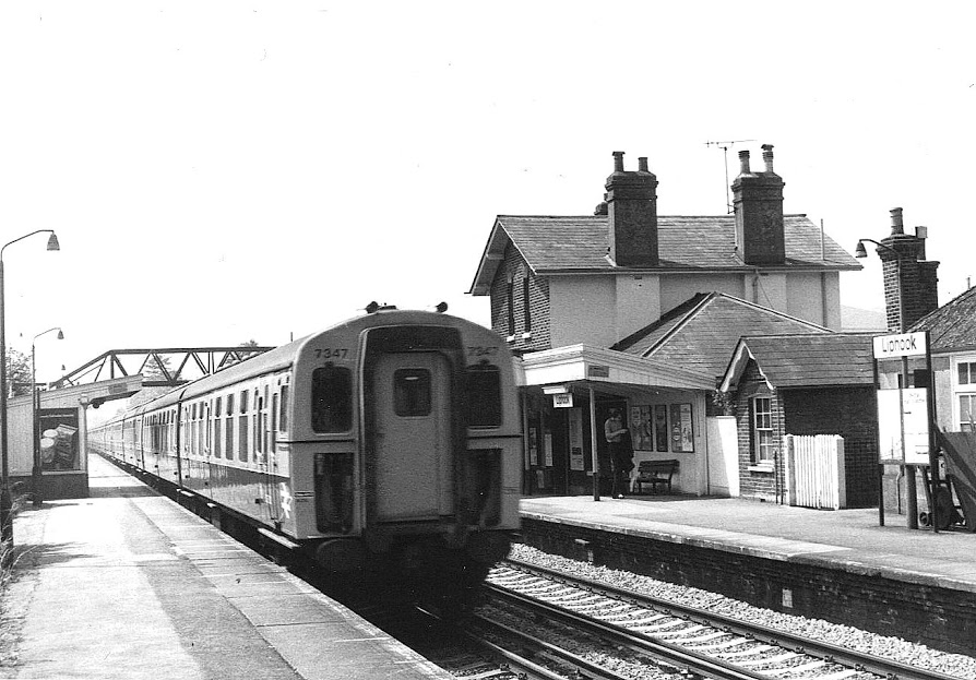 the rail thing: Liphook 1977