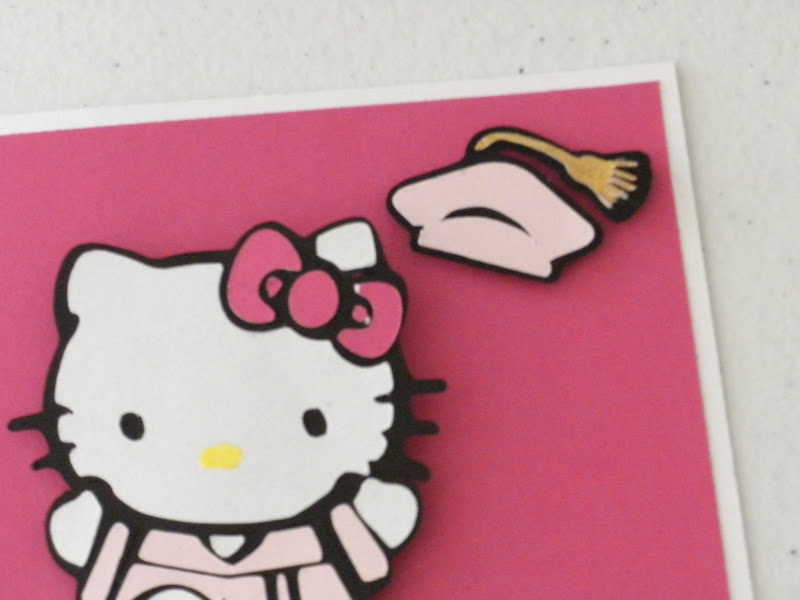 Sew Sweet N Crafty: Hello Kitty Graduation Card