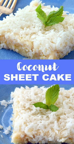 COCONUT SHEET CAKE - OFFICIAL KITCHEN
