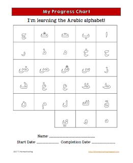 Arabic Yes! Book 1: Arabic Alphabet Standalone Forms | TJ Homeschooling