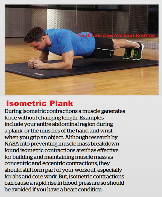 Isometric Plank What Plank Exercise Do? | Plank Exercises Routine ...