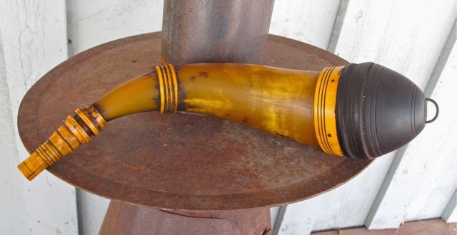 Contemporary Makers: Powder Horn by Scott and Cathy Sibley