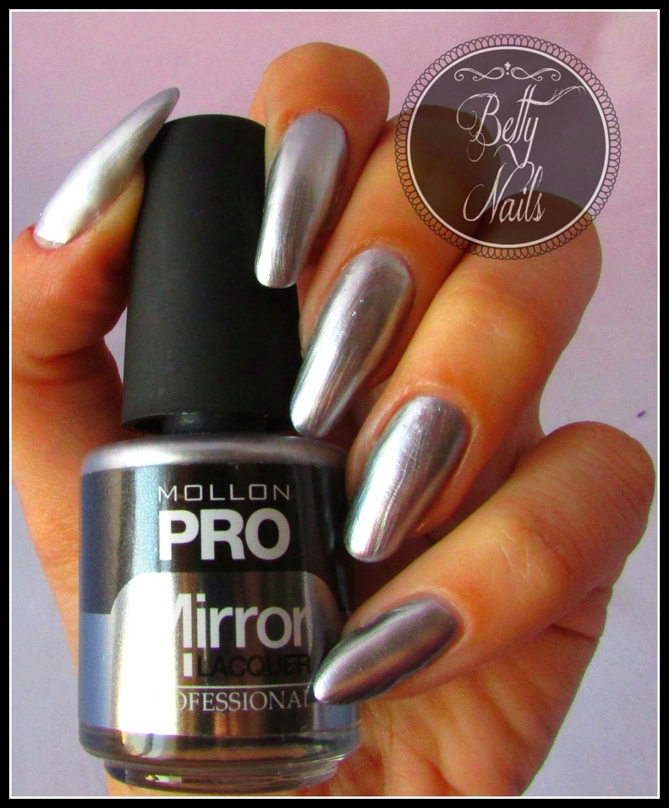 Betty Nails: Mollon Pro Mirror Lacquer * Swatches & Review