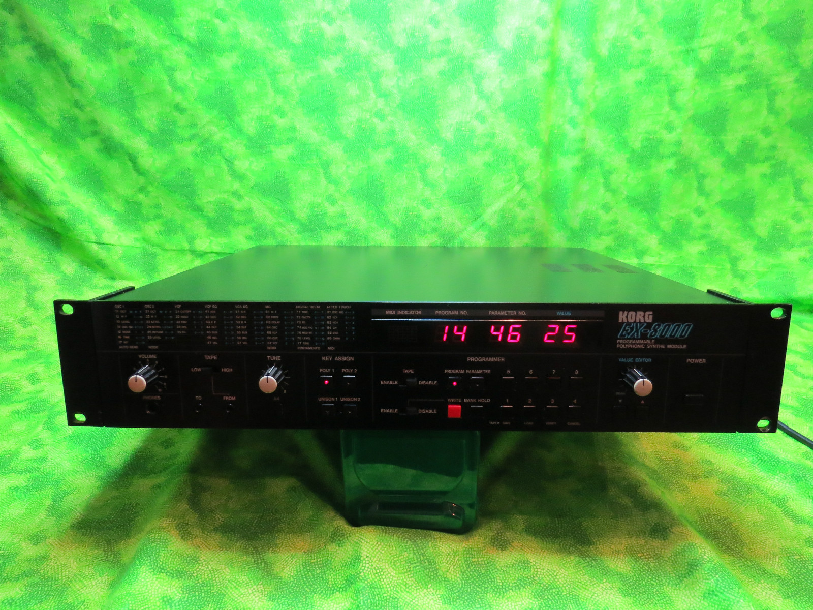 MATRIXSYNTH: Korg EX-8000 8 Voice Digital/Analog Hybrid Synthesizer SN ...