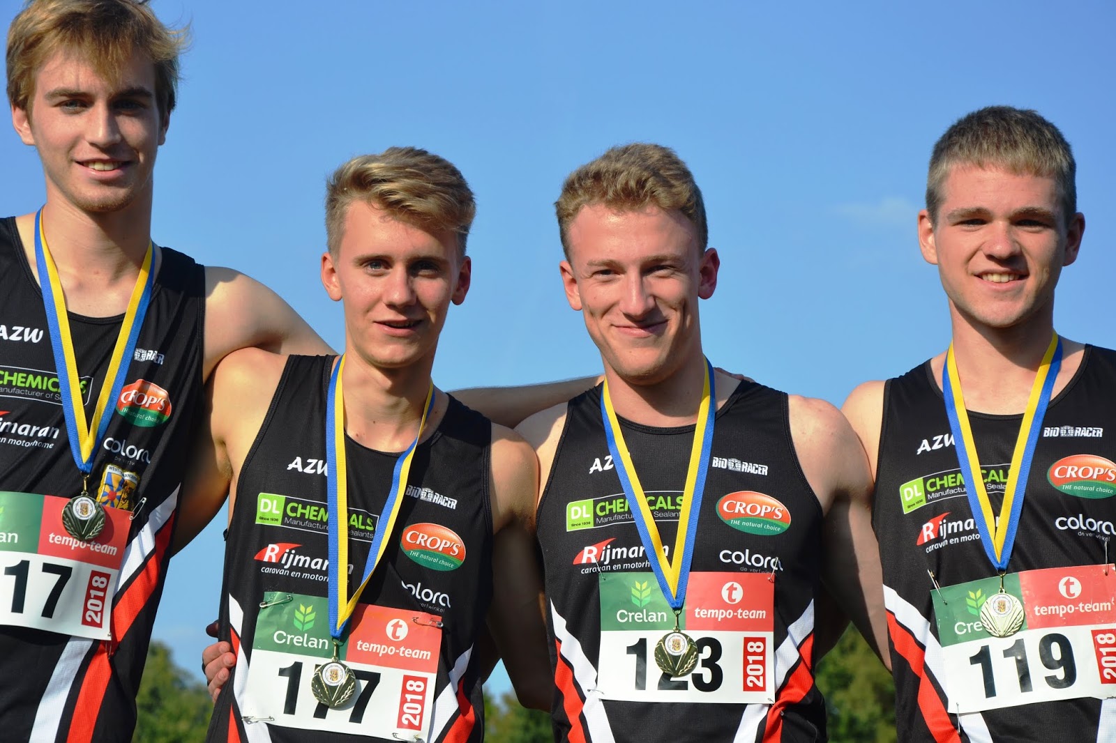 AZW Team Middle & Distance: PK aflossingen: 4 AZW-clubrecords, 4 x goud ...