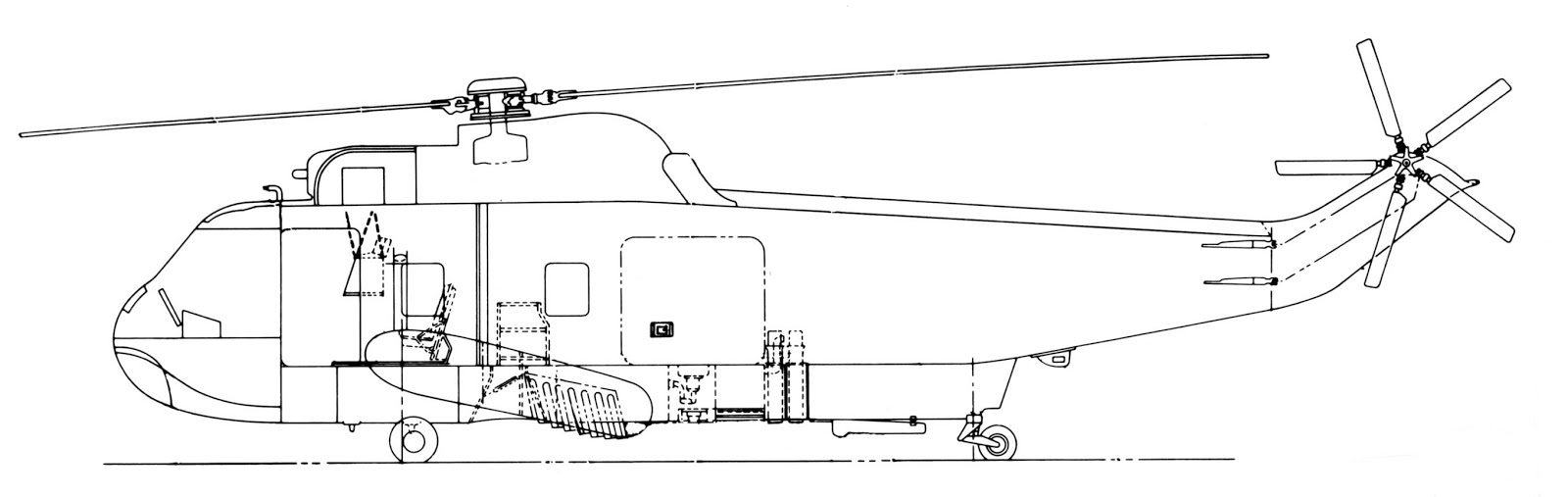 Tailhook Topics Drafts: US Navy ASW SH-3 Sea King Variations
