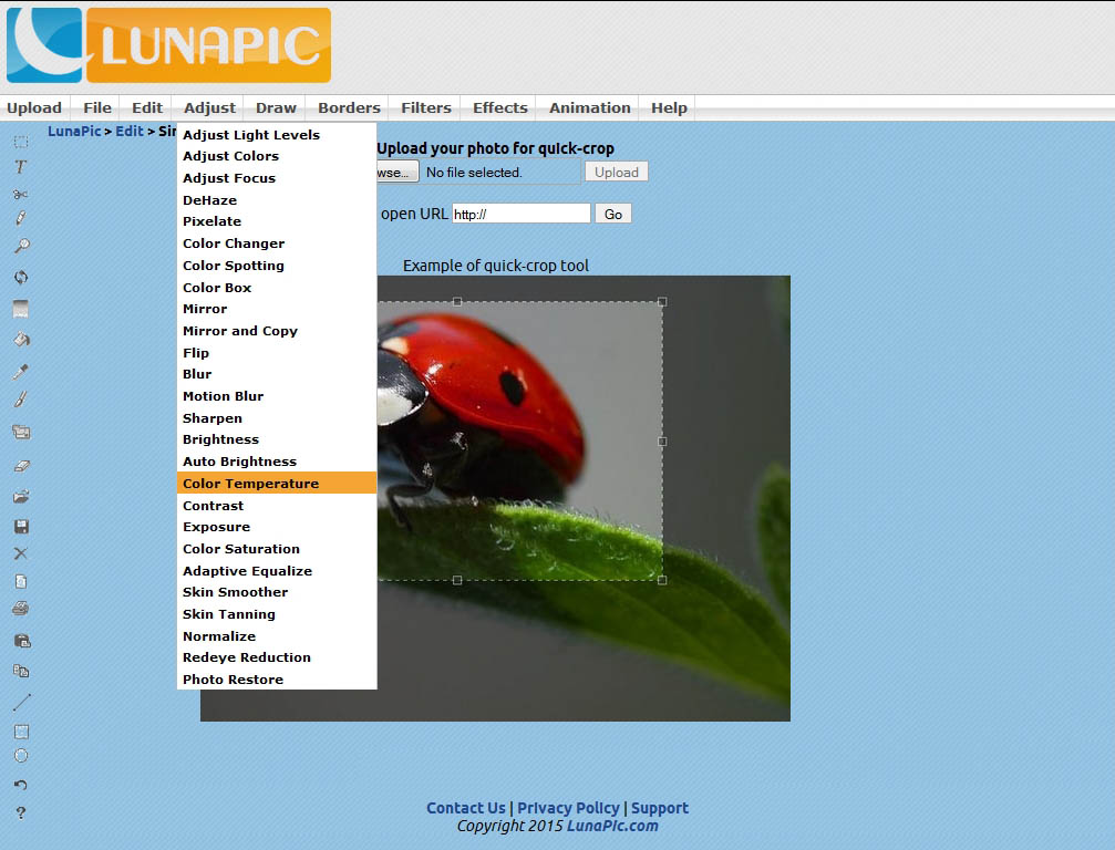 Sitios Web y Programas: LunaPic