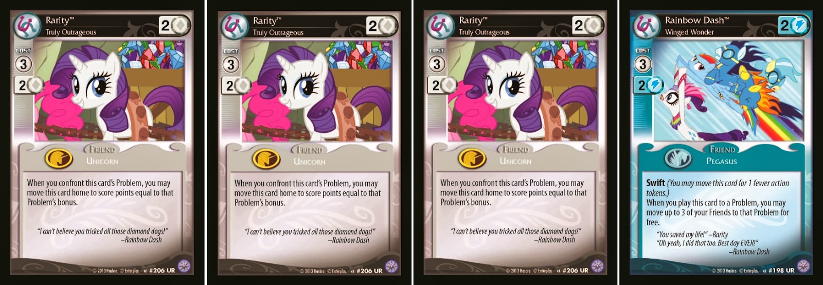 Equestria Daily - MLP Stuff!: My Little Pony CCG: C-C-C-Combo Maker!