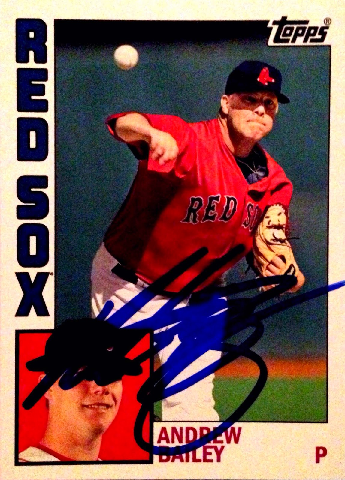 The Lost Collector: TTM Success: Andrew Bailey