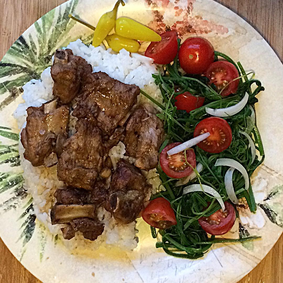 Pork spare ribs (My Dinner)