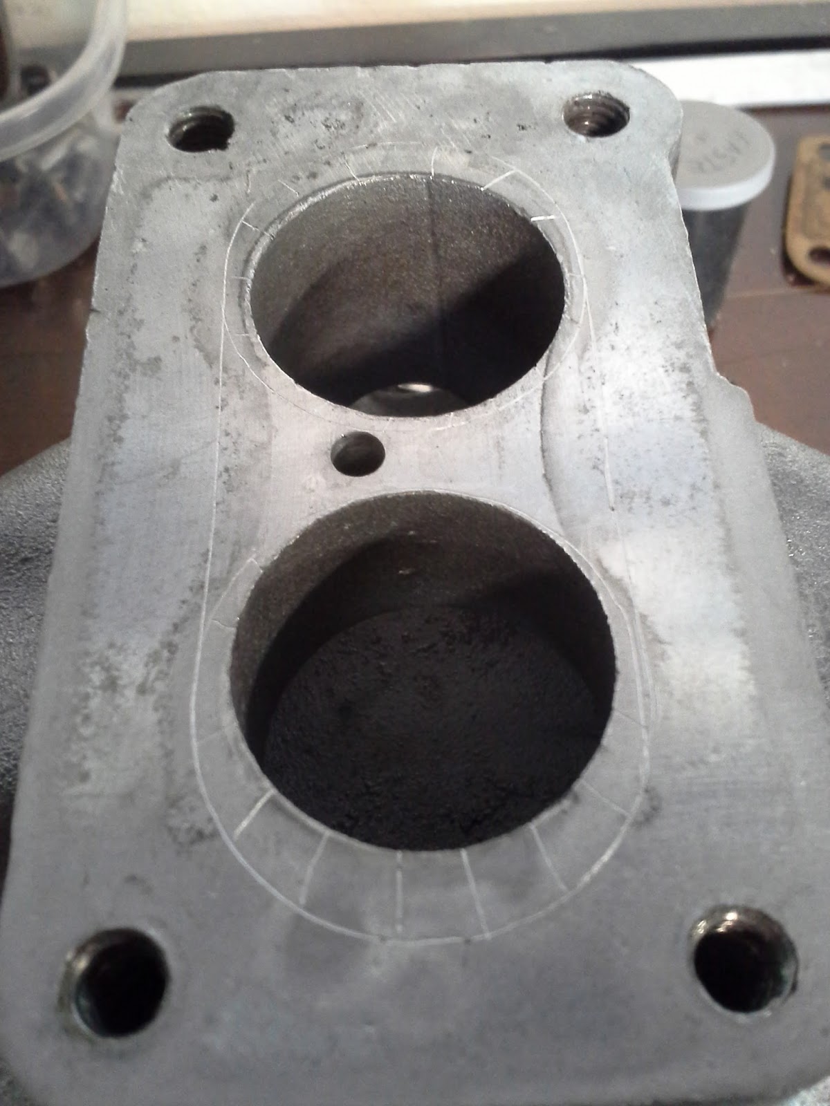 38 Weber and Intake Manifold Mod - DIY |﻿ theNomad's Blog