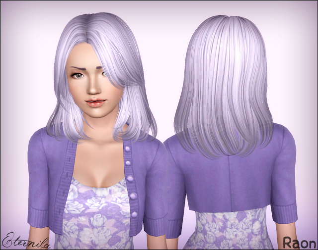 entertainment world: My Sims 3 Blog: Raon 38 Retextures and Hair Color ...